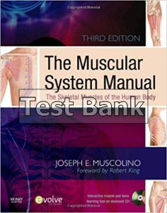 Muscular System Manual The Skeletal Muscles of the Human Body 3rd ...
